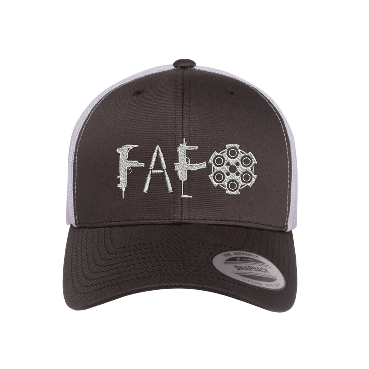 F Around & Find Out FAFO Embroidered Trucker Hat – PewPewLife