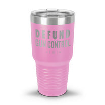 Defund Gun Control Laser Etched 30oz/20oz Tumbler – PewPewLife